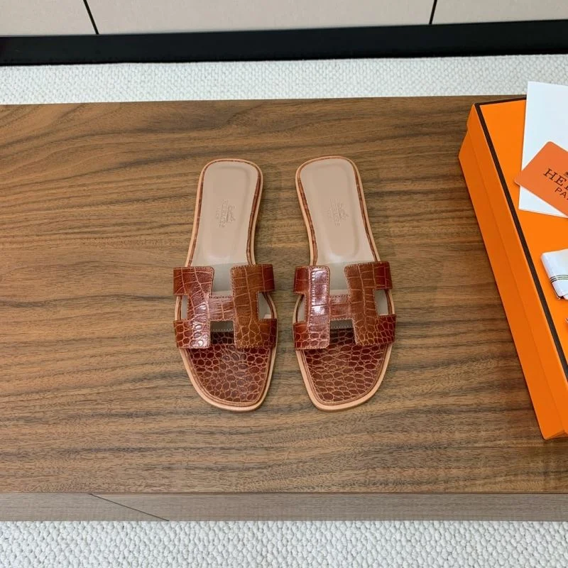 Hermes Slippers