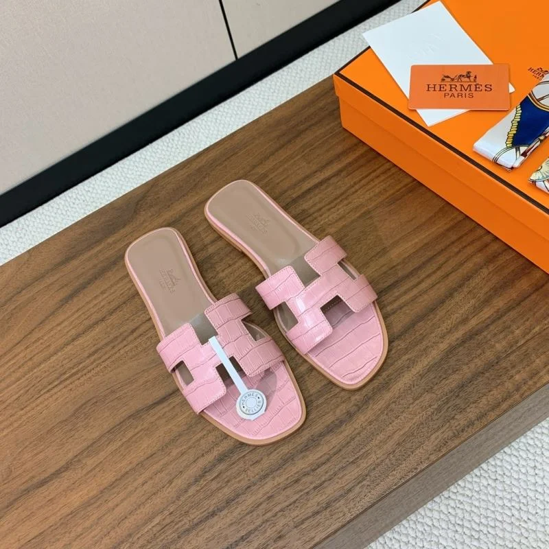 Brand-authenticated Hermes Slippers