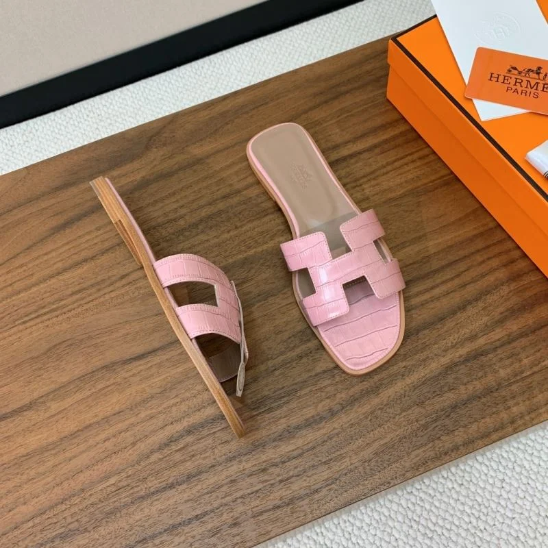 Brand-authenticated Hermes Slippers