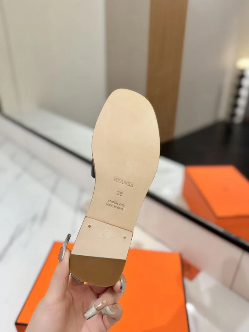 Value-priced Hermes Slippers