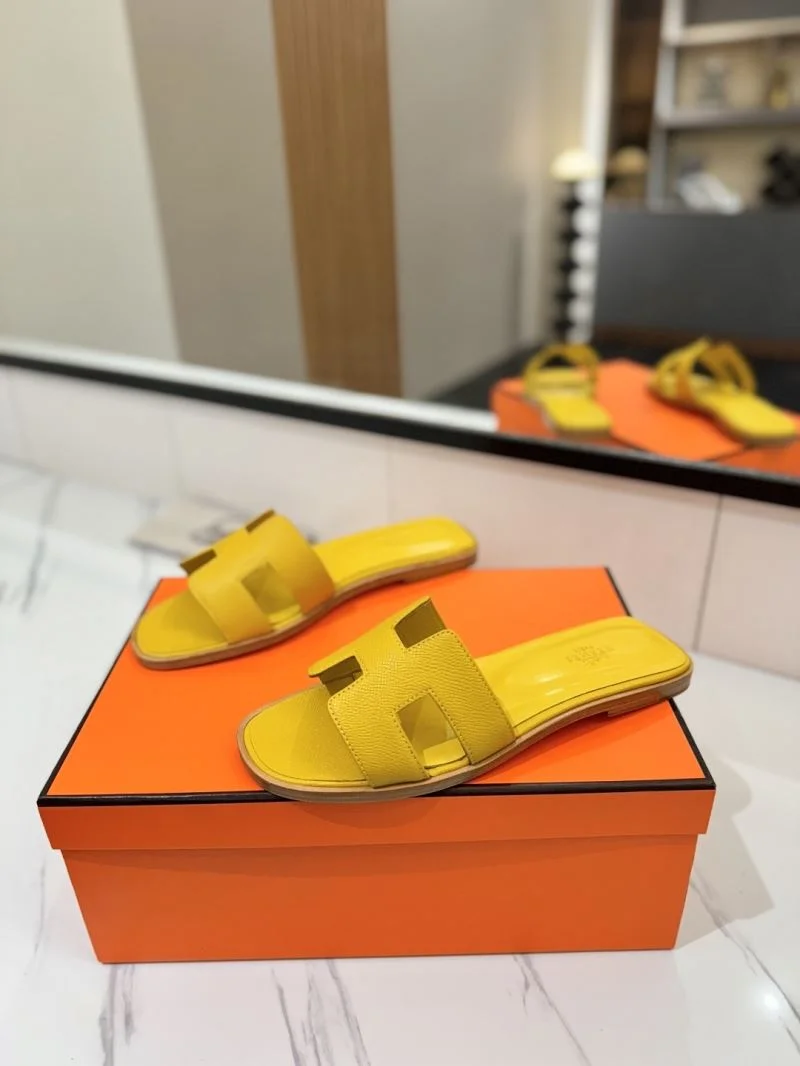 Real Hermes Slippers