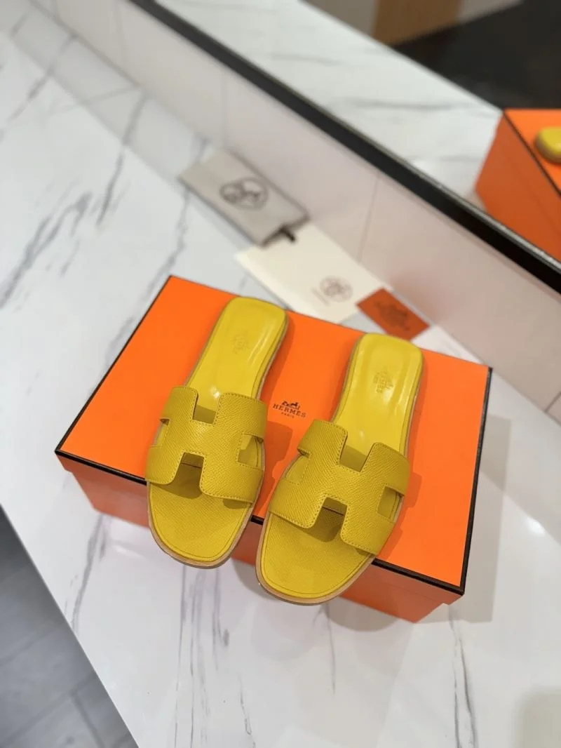 Real Hermes Slippers