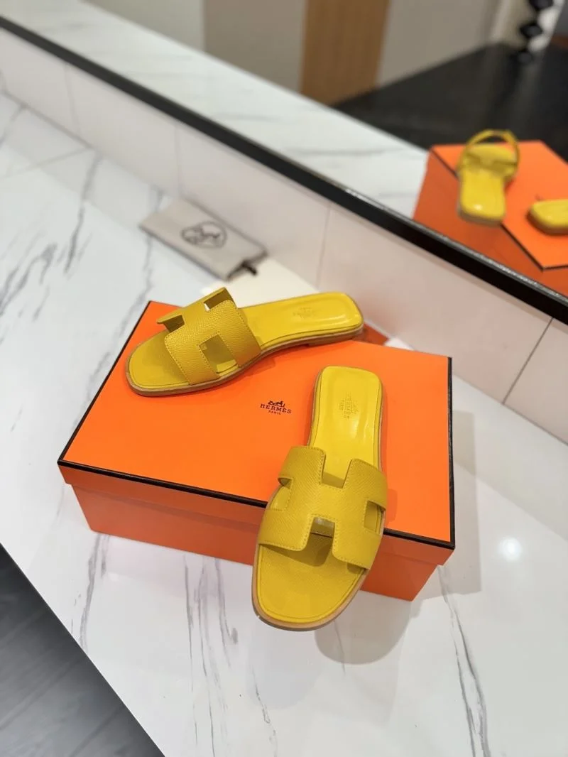 Real Hermes Slippers