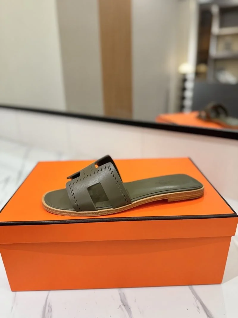 Indistinguishable Hermes Slippers