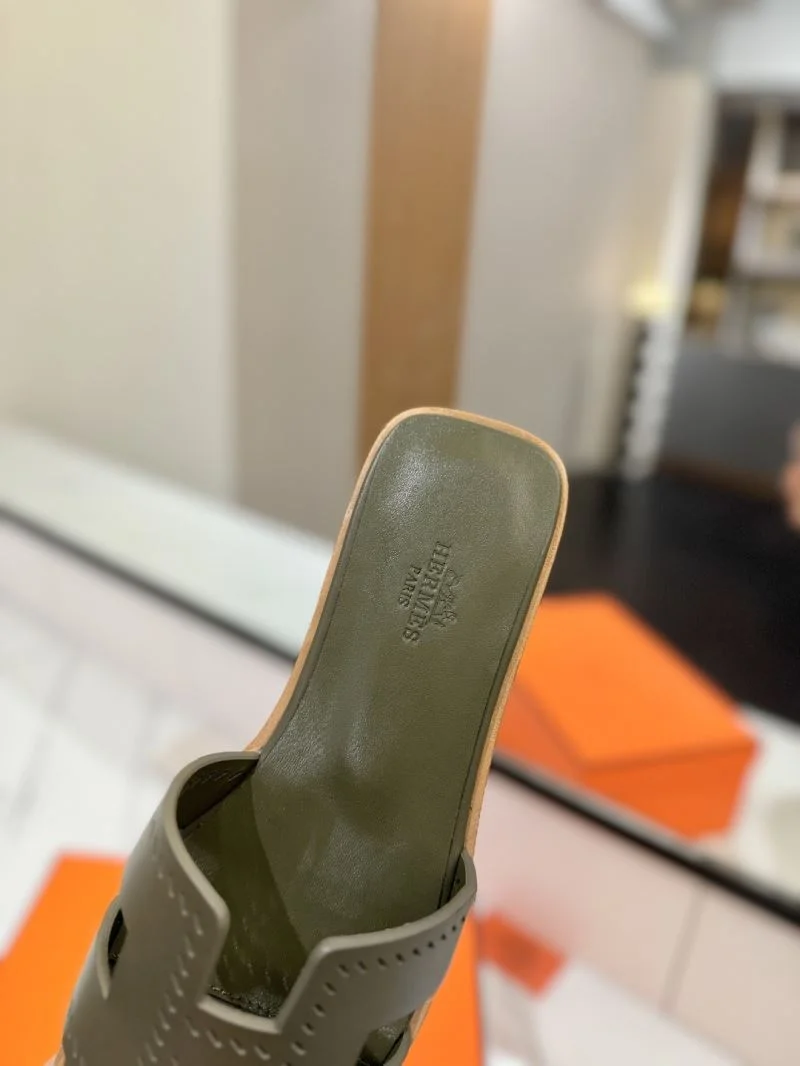 Indistinguishable Hermes Slippers