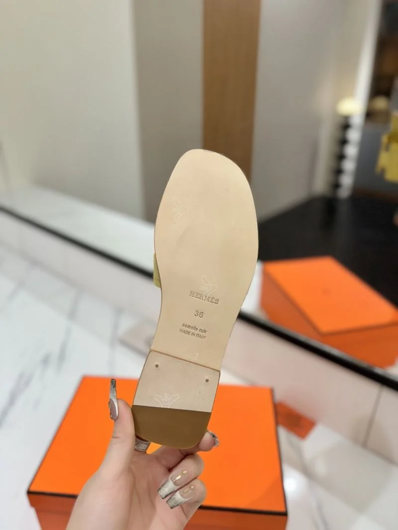 Official Hermes Slippers