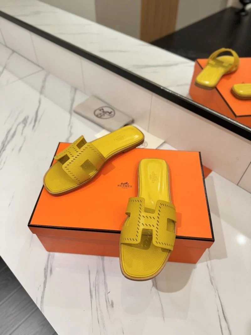 Value-priced Hermes Slippers