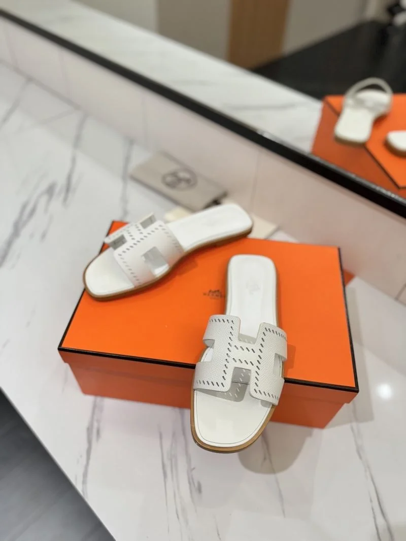 Brand-authenticated Hermes Slippers