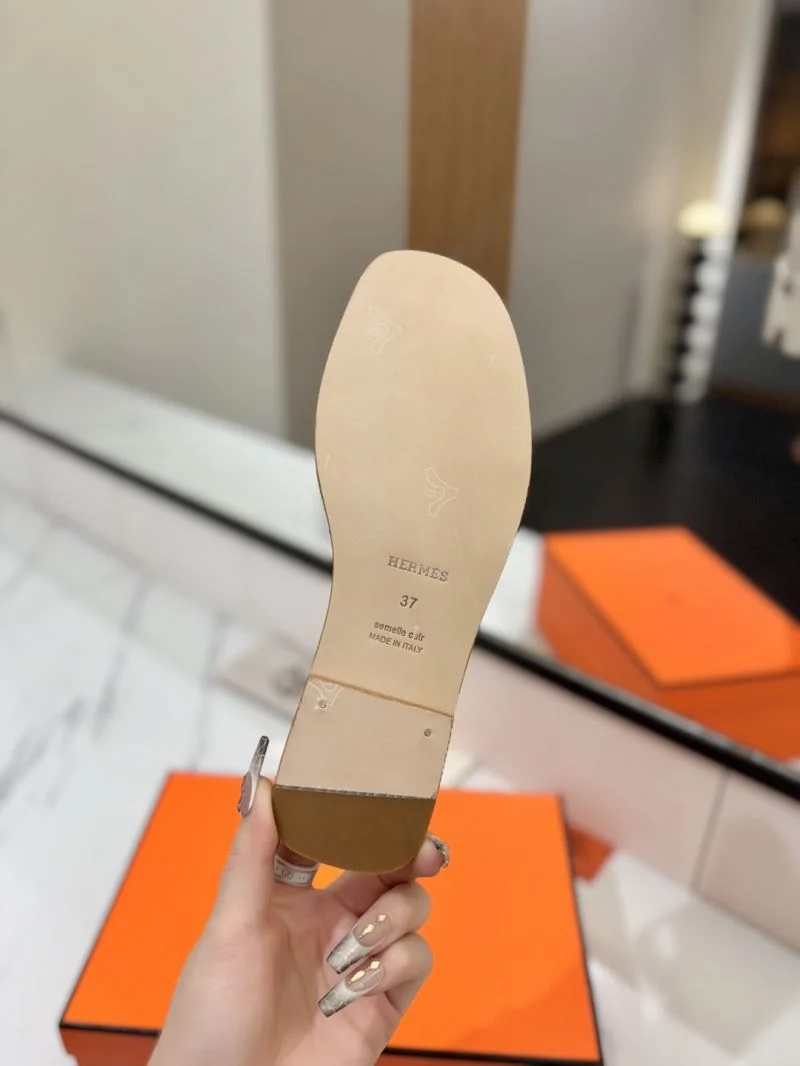 Brand-authenticated Hermes Slippers