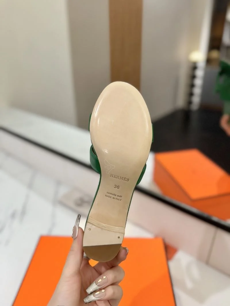 Top mirror Hermes Slippers