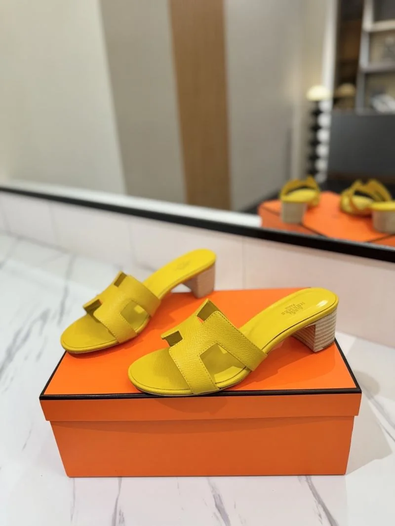 Indistinguishable Hermes Slippers