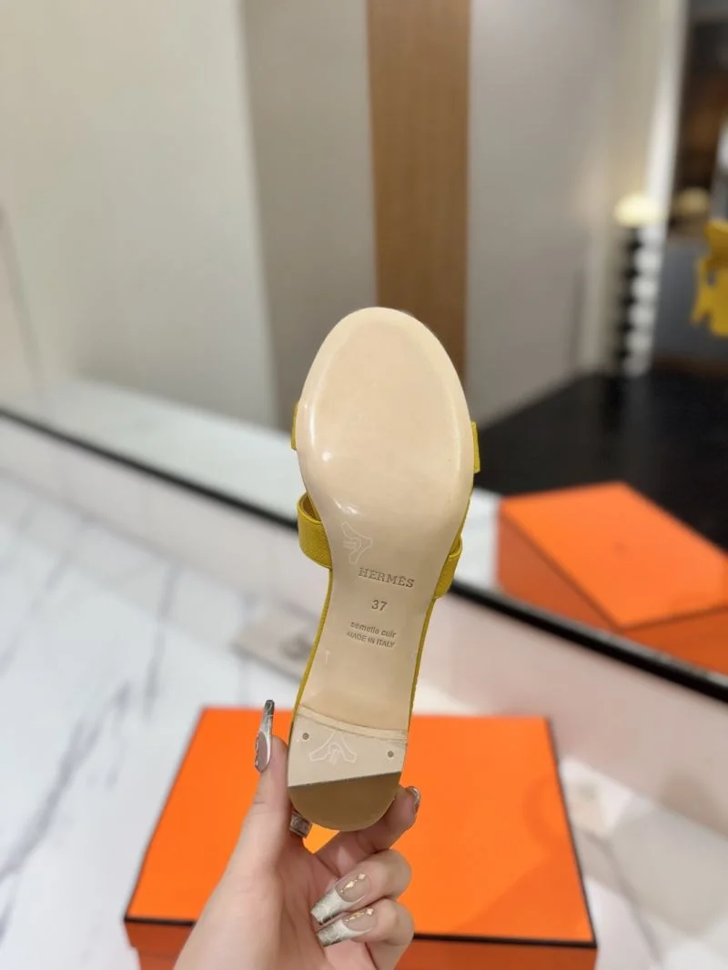 Indistinguishable Hermes Slippers