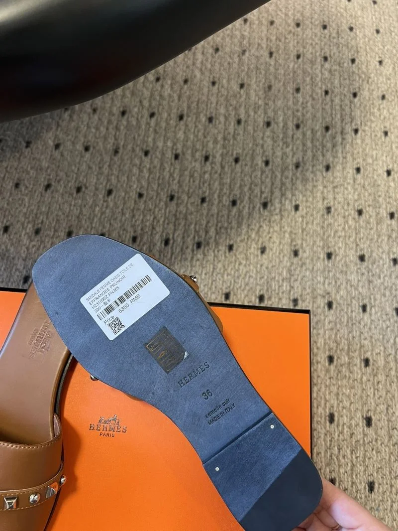 Perfect replica Hermes Slippers