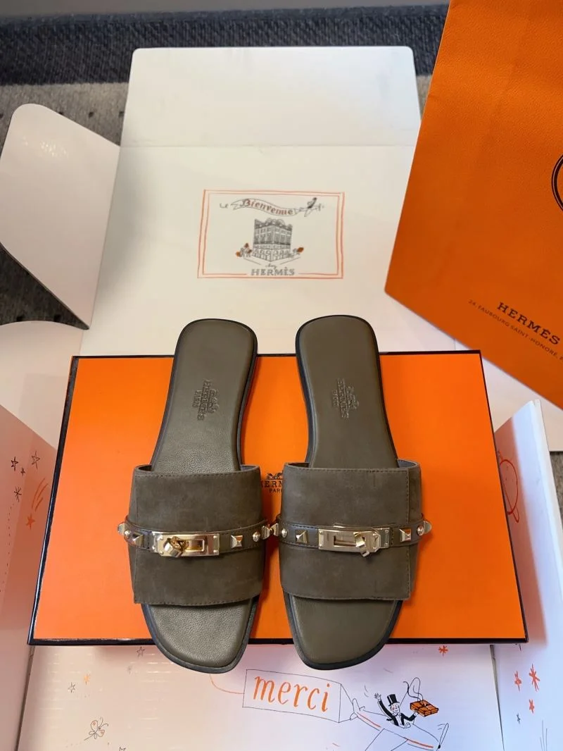 Hermes Slippers