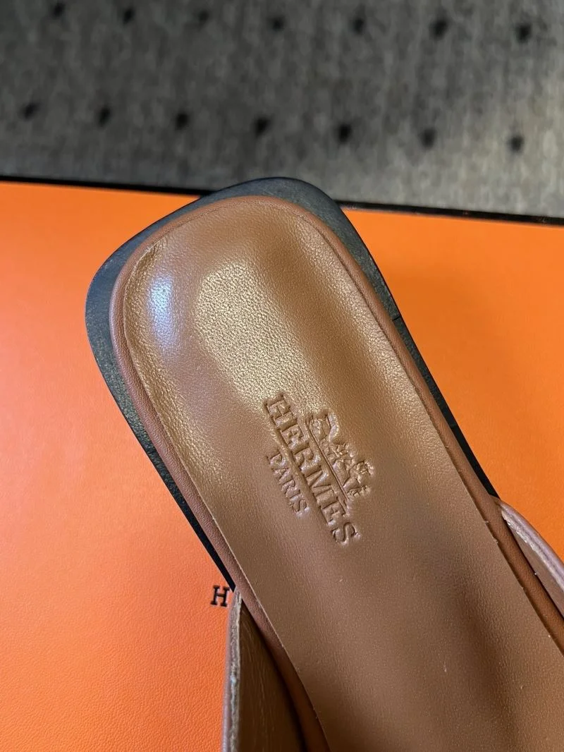 Real Hermes Slippers