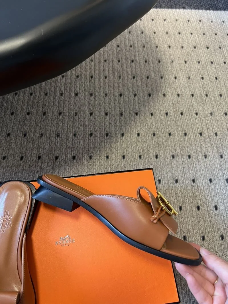 Real Hermes Slippers