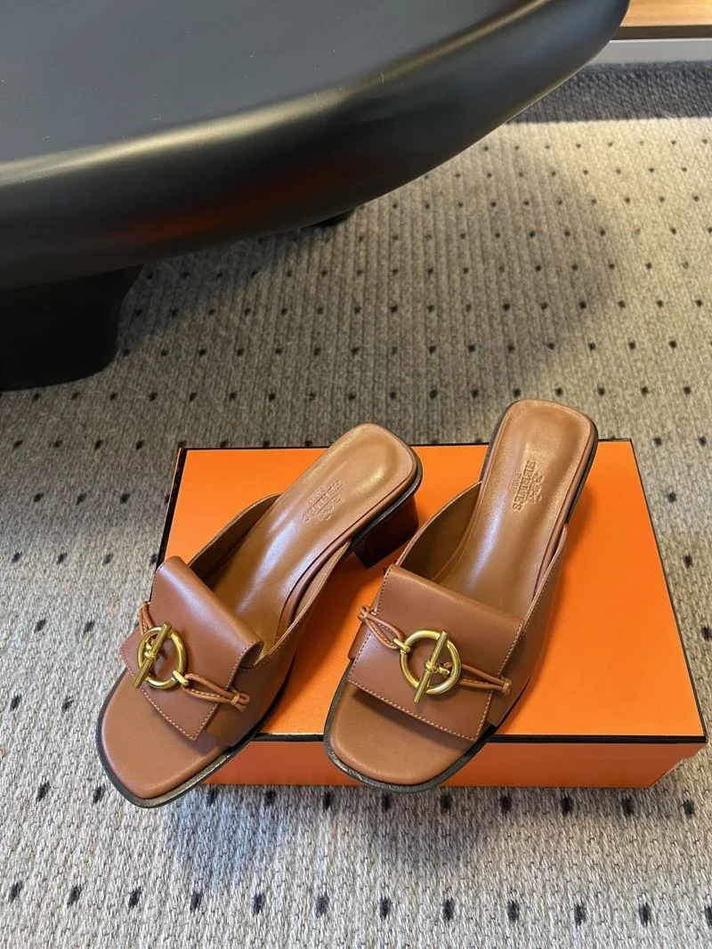 Indistinguishable Hermes Slippers