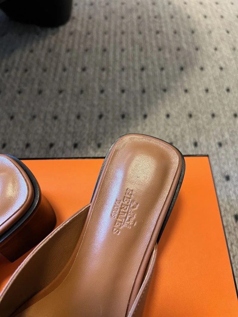 Indistinguishable Hermes Slippers