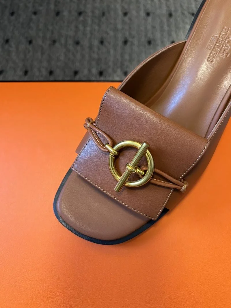 Indistinguishable Hermes Slippers