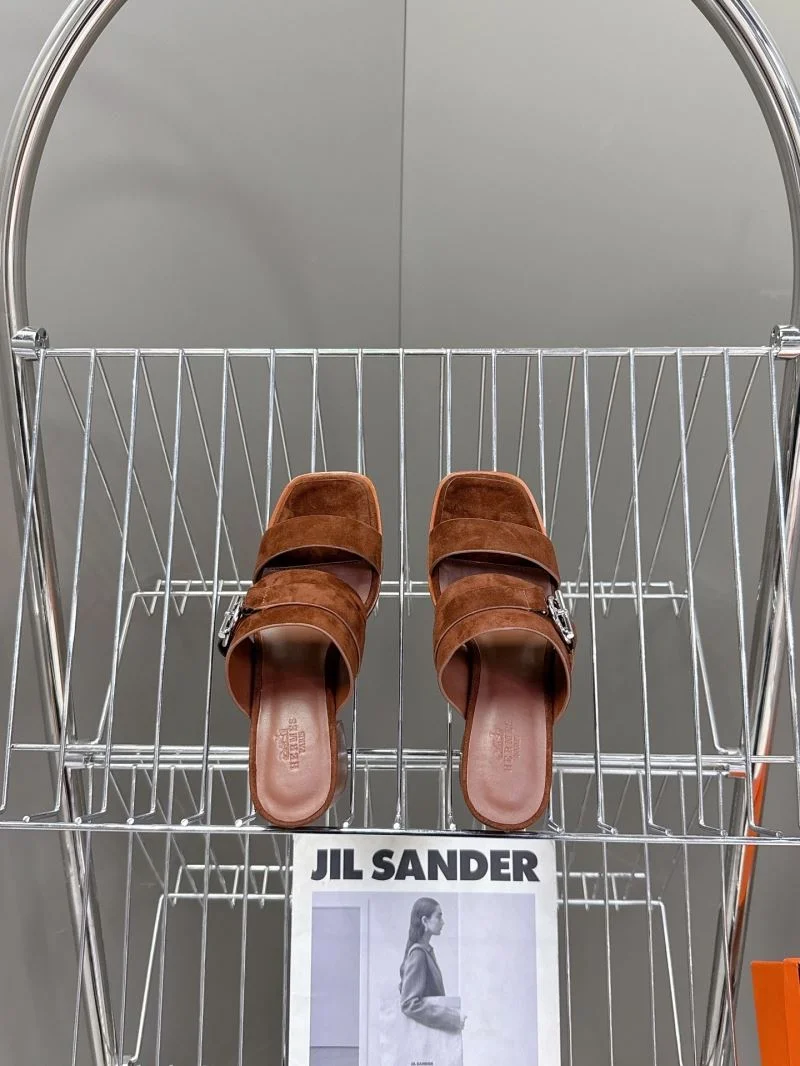 Top mirror Hermes Slippers