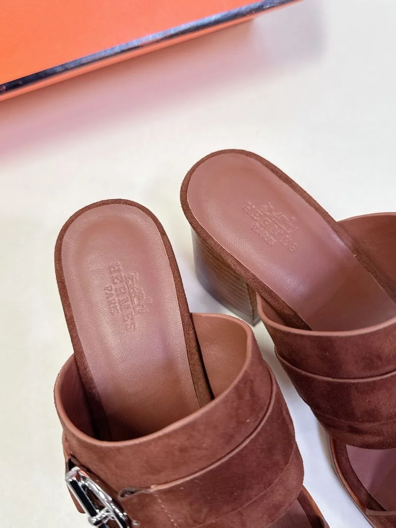 Top mirror Hermes Slippers
