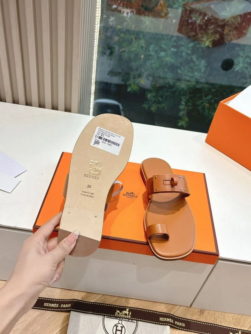 Genuine Hermes Slippers