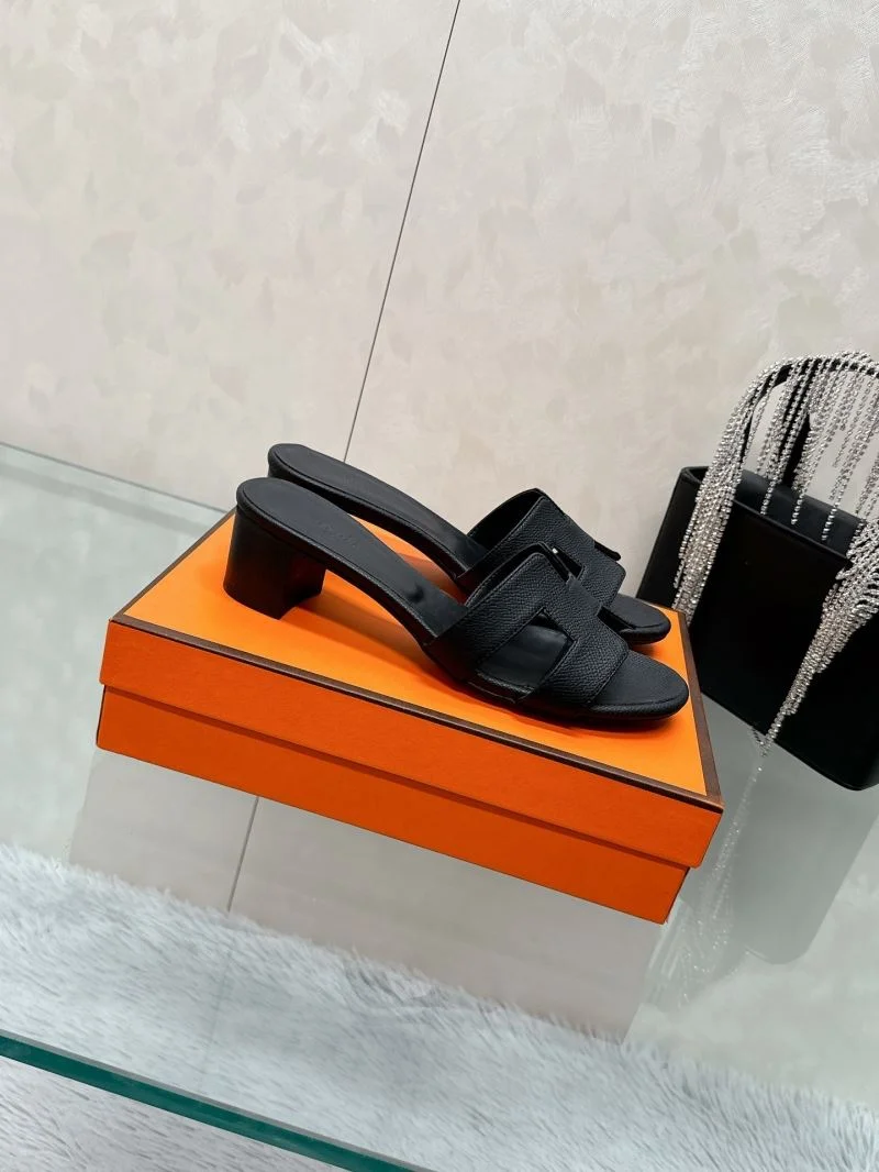 Indistinguishable Hermes Slippers