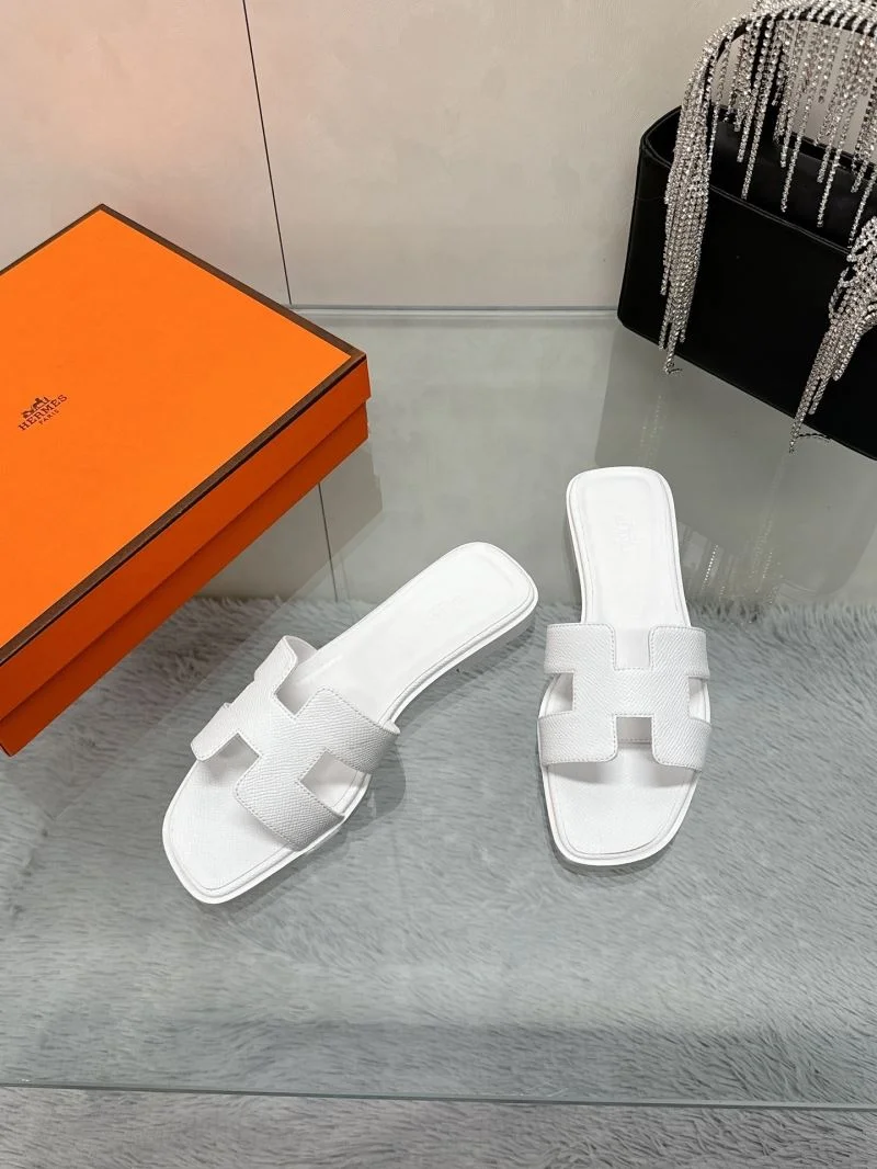 Brand-authenticated Hermes Slippers