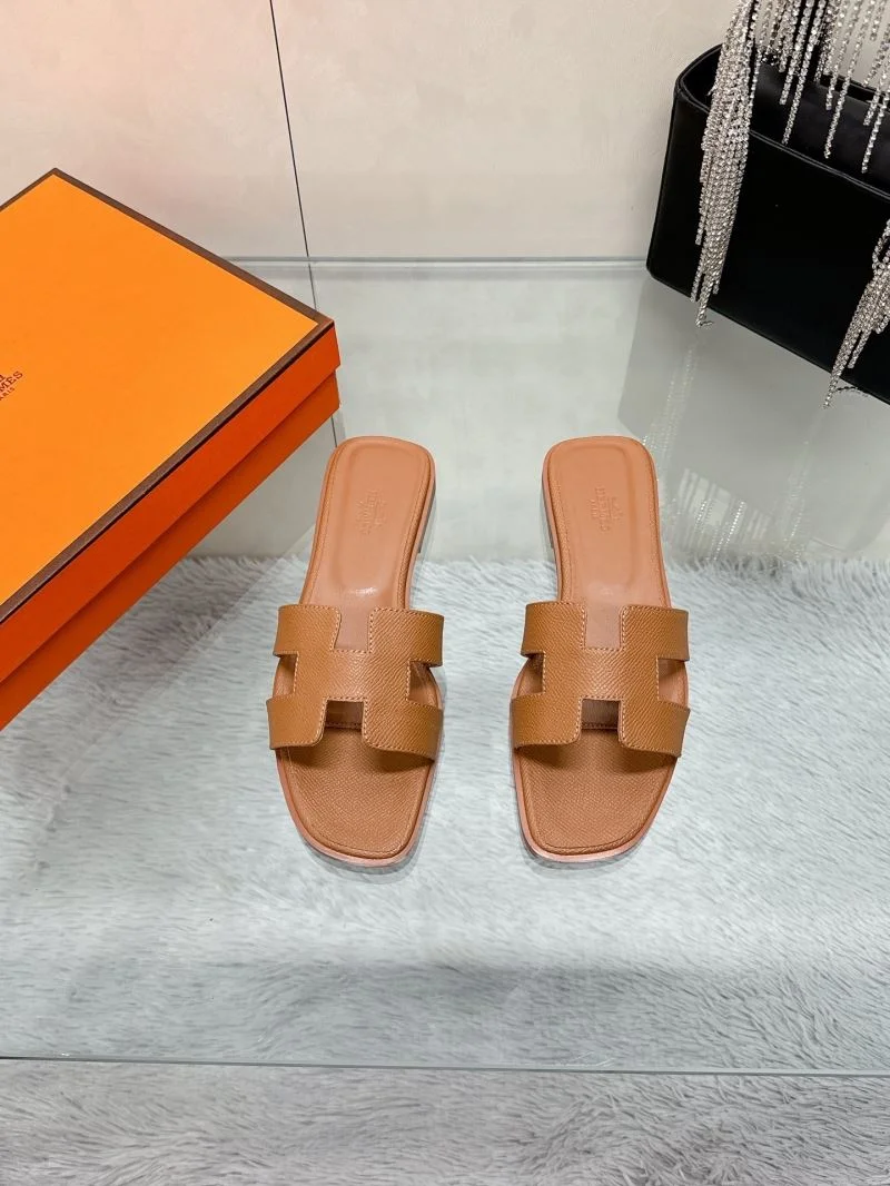 Real Hermes Slippers
