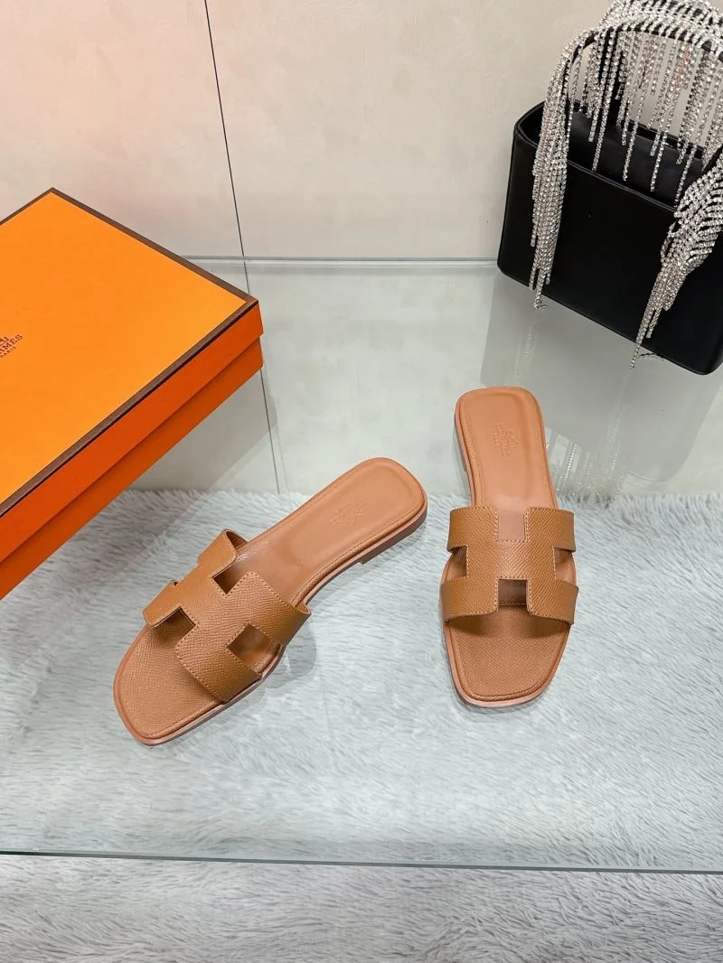 Real Hermes Slippers