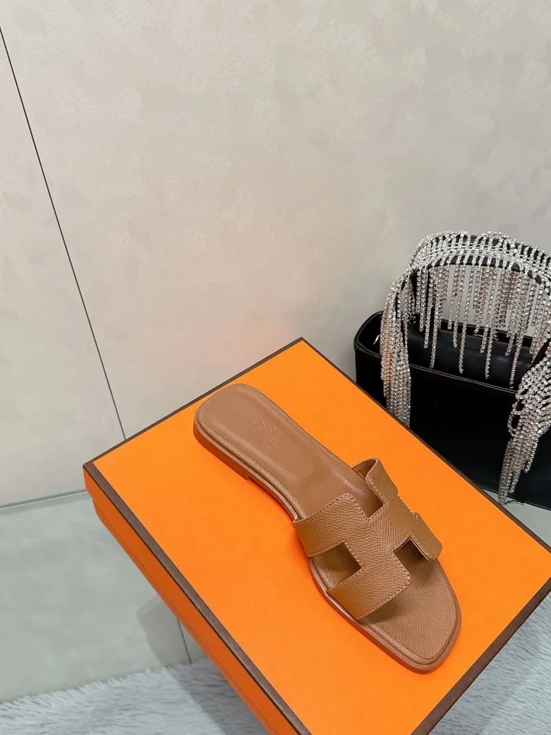 Real Hermes Slippers