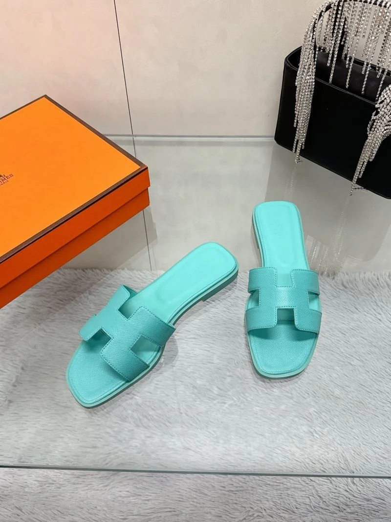 Real Hermes Slippers