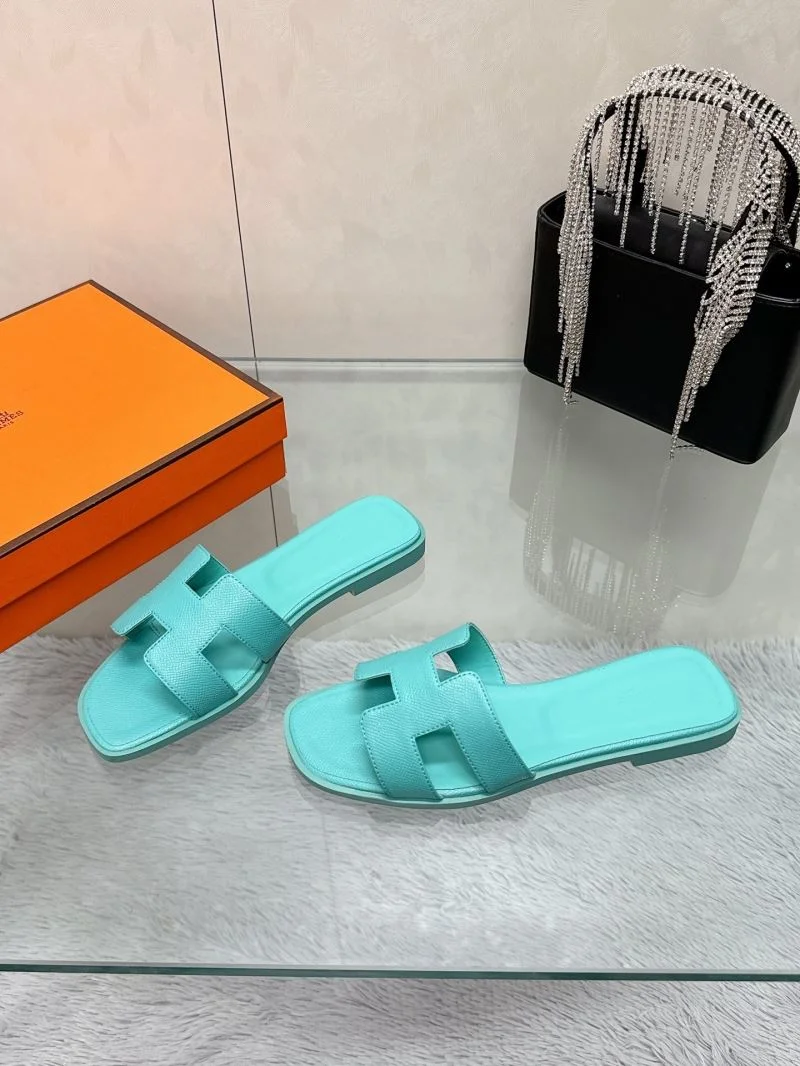 Real Hermes Slippers