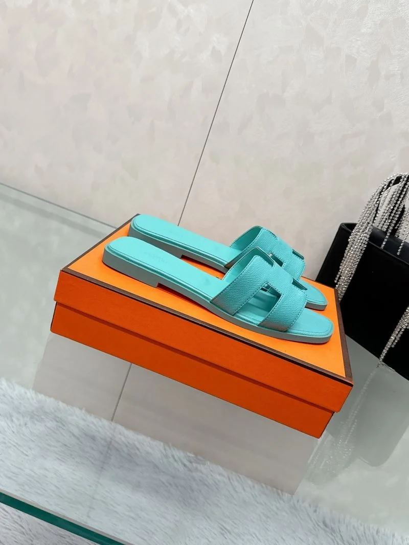 Real Hermes Slippers