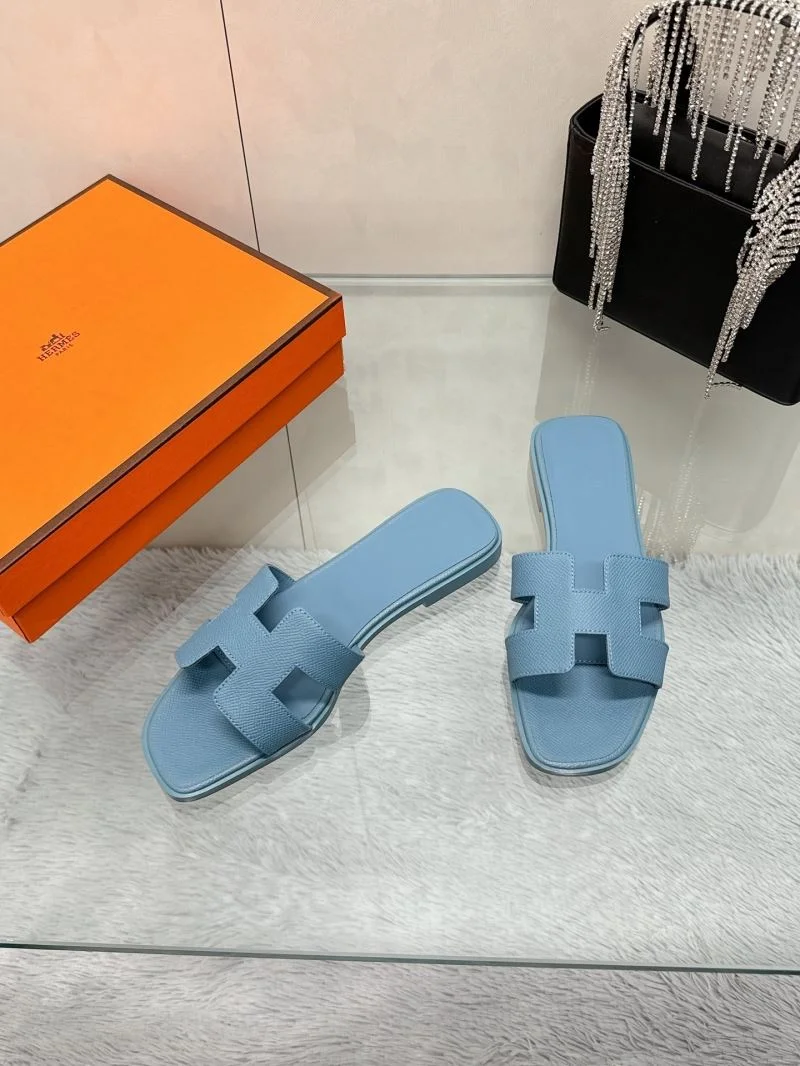 Brand-authenticated Hermes Slippers