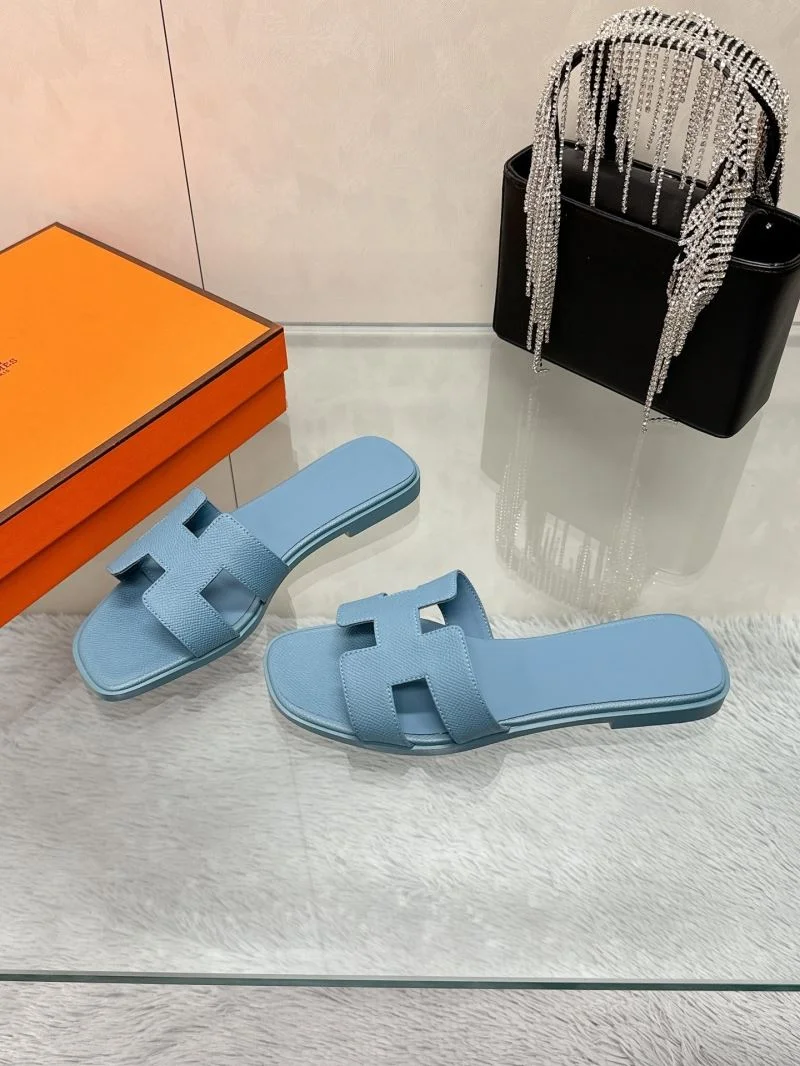 Brand-authenticated Hermes Slippers