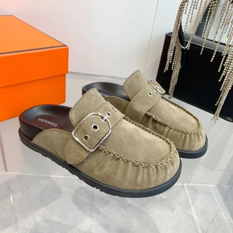 Top mirror Hermes Slippers