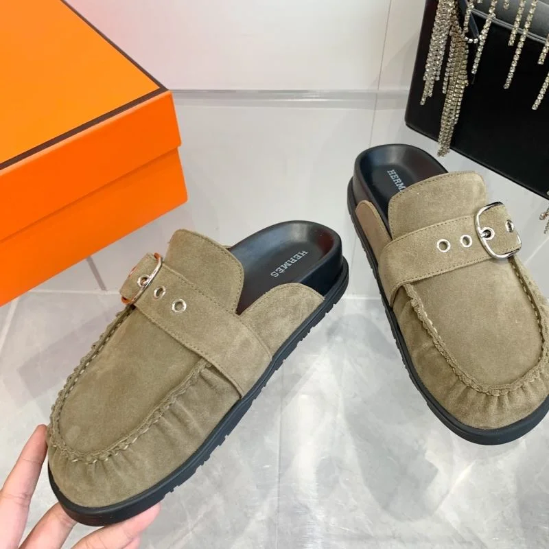 Top mirror Hermes Slippers
