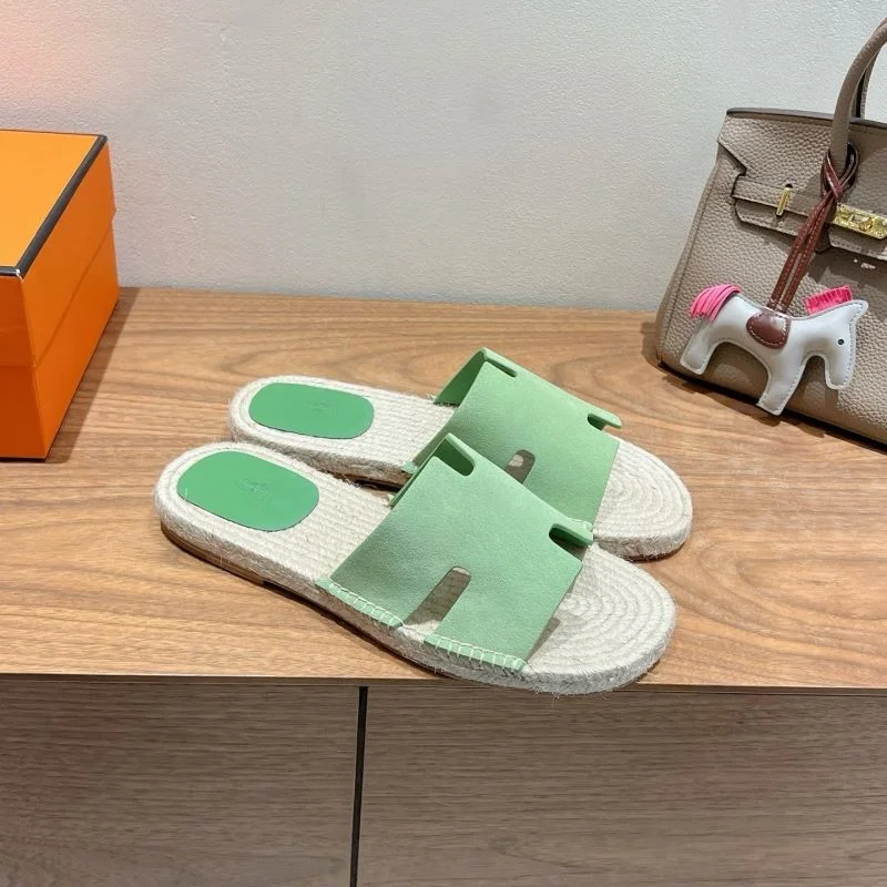 Value-priced Hermes Slippers
