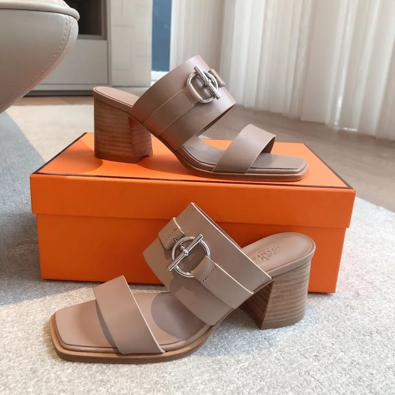 Exact replica Hermes Slippers