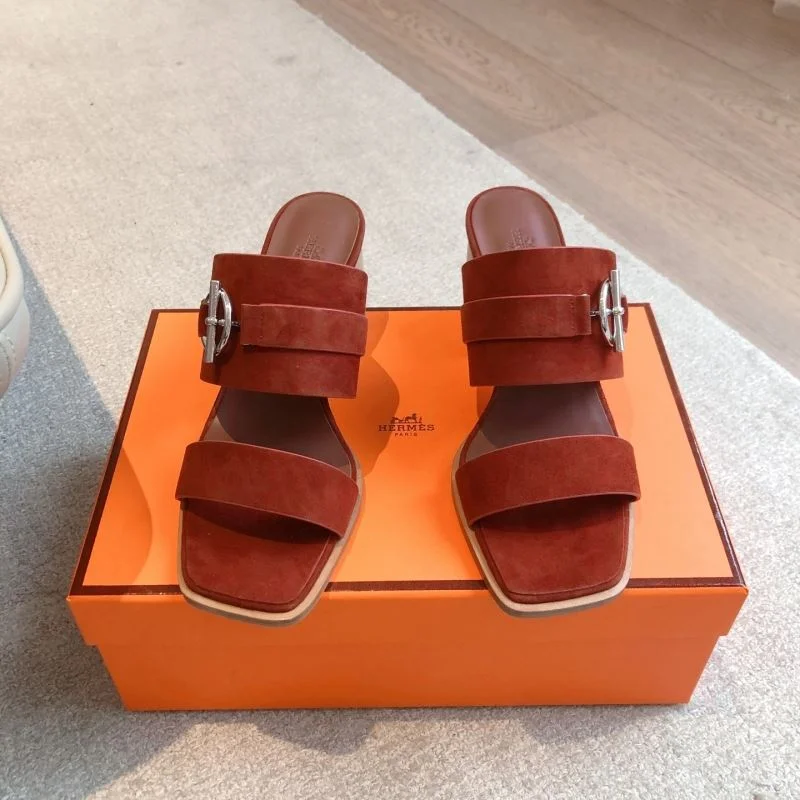 Brand-authenticated Hermes Slippers