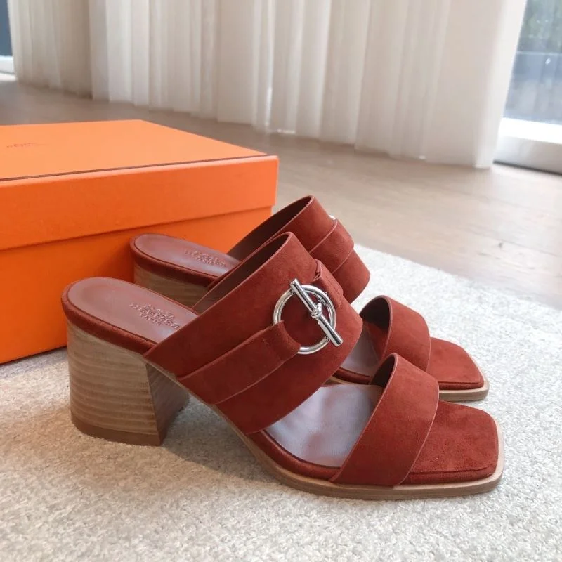 Brand-authenticated Hermes Slippers