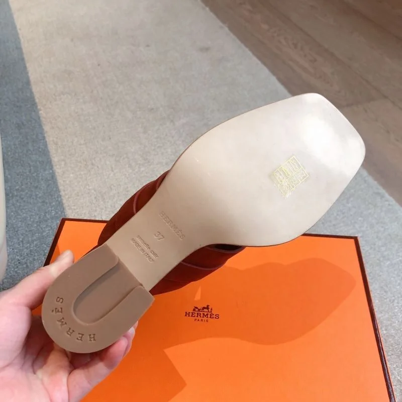 Brand-authenticated Hermes Slippers