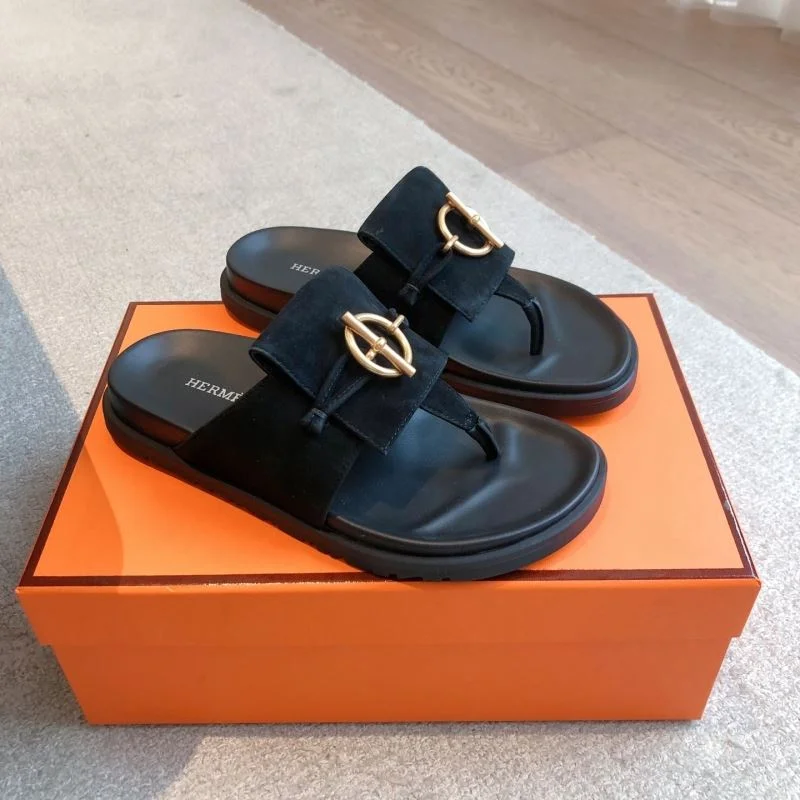 Hermes Slippers