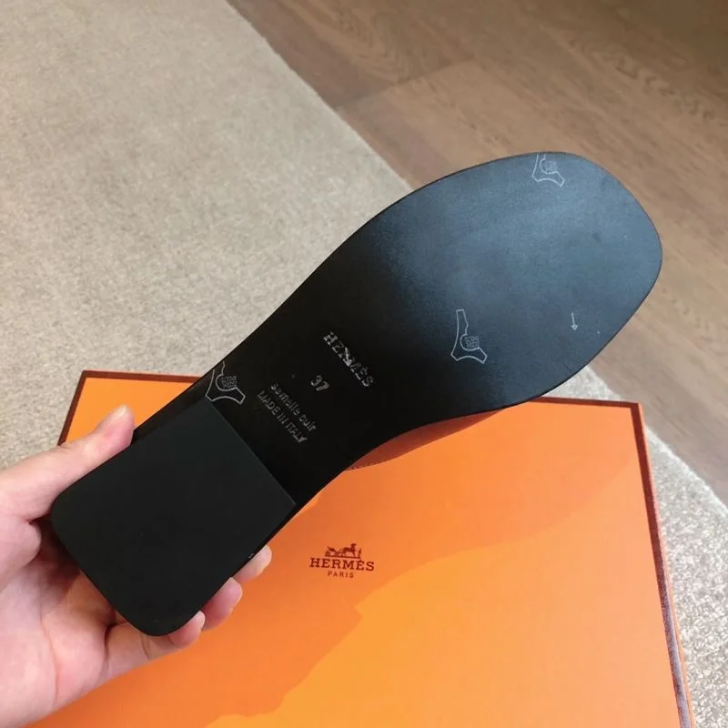 Real Hermes Slippers