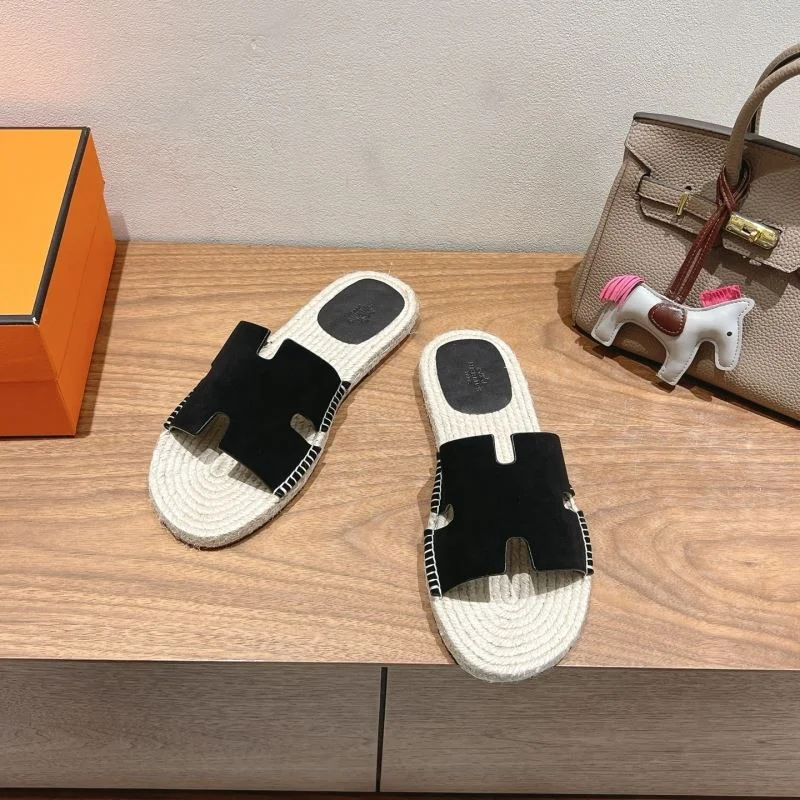 Brand-authenticated Hermes Slippers