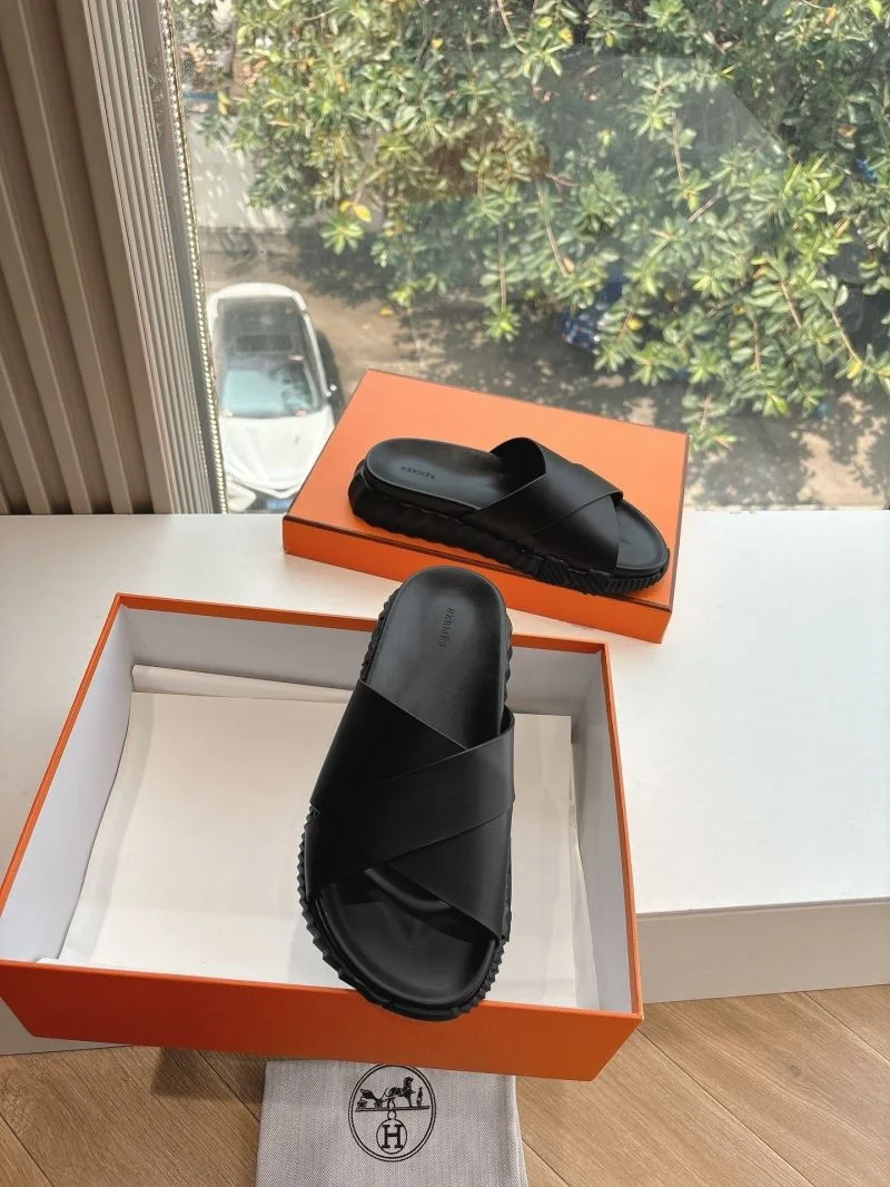 Indistinguishable Hermes Slippers