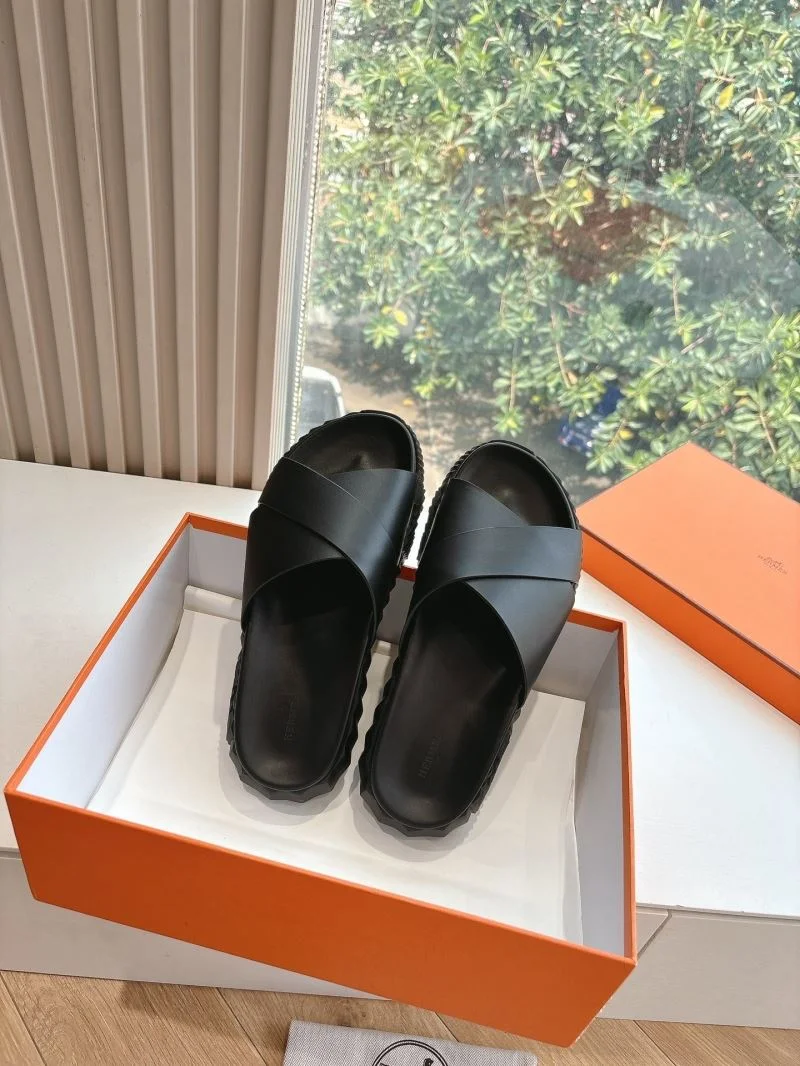Indistinguishable Hermes Slippers