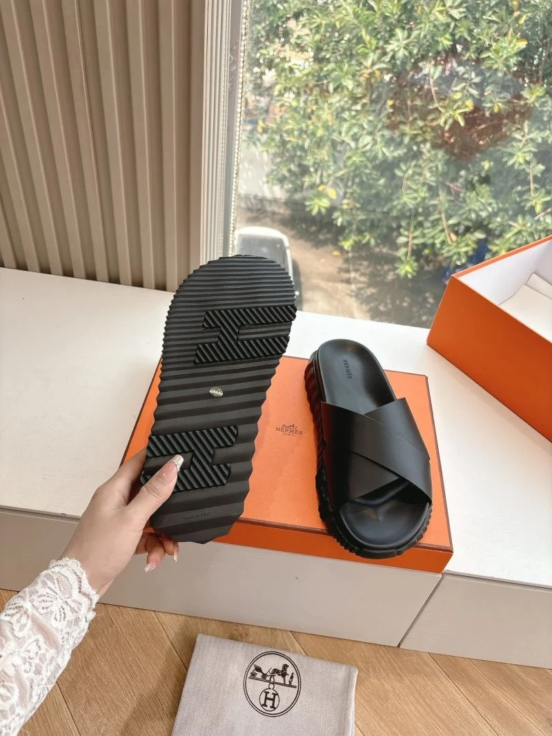Indistinguishable Hermes Slippers