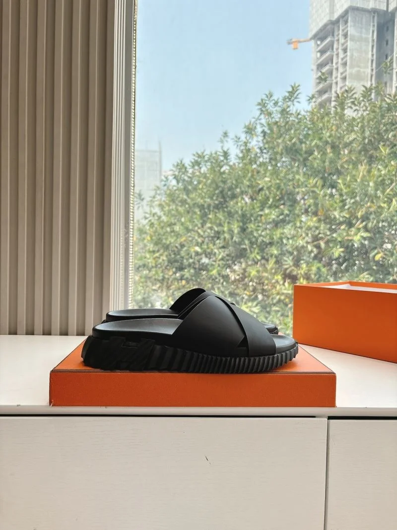 Indistinguishable Hermes Slippers